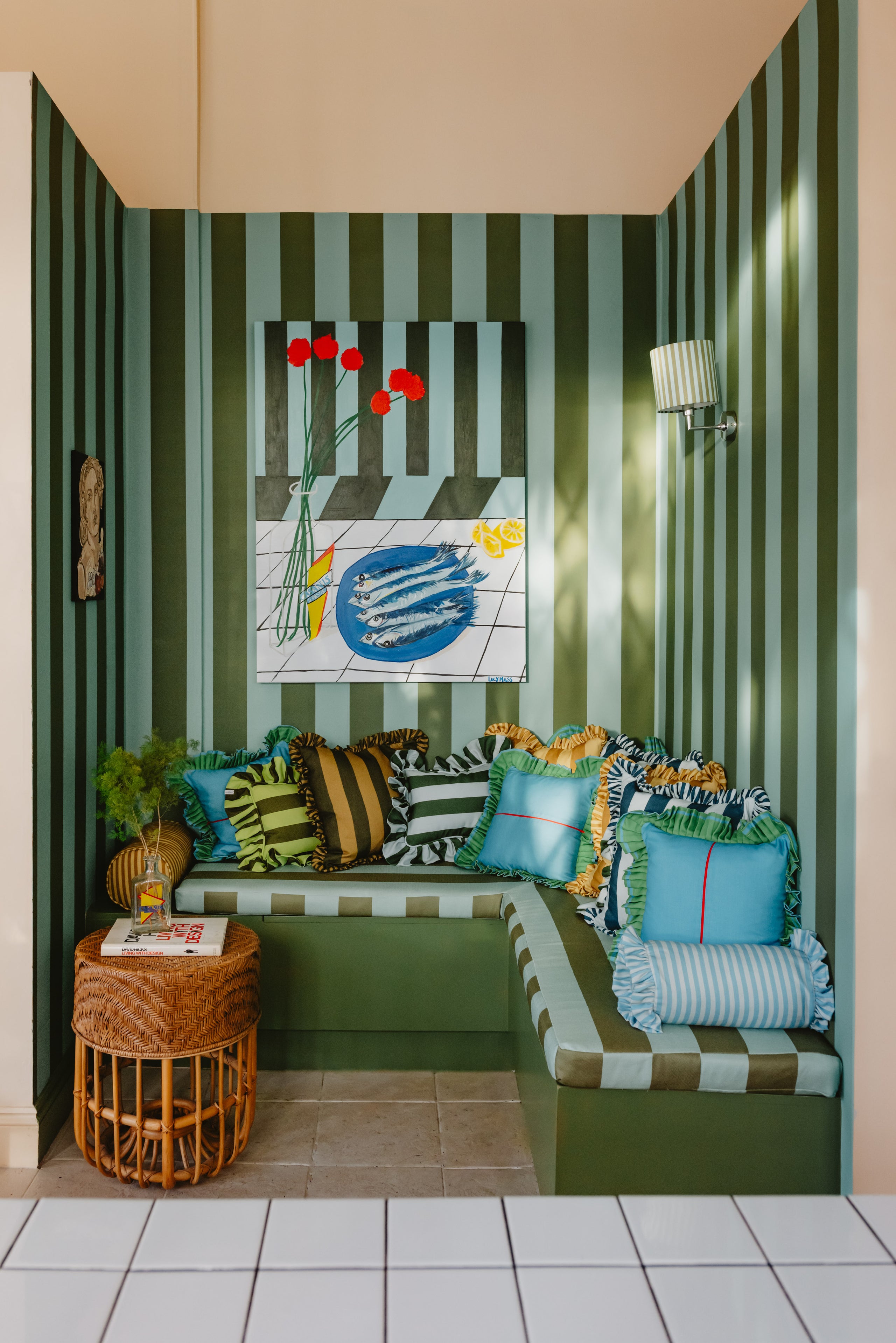 Colours of Arley - Bespoke striped fabric for distinctive spaces ...