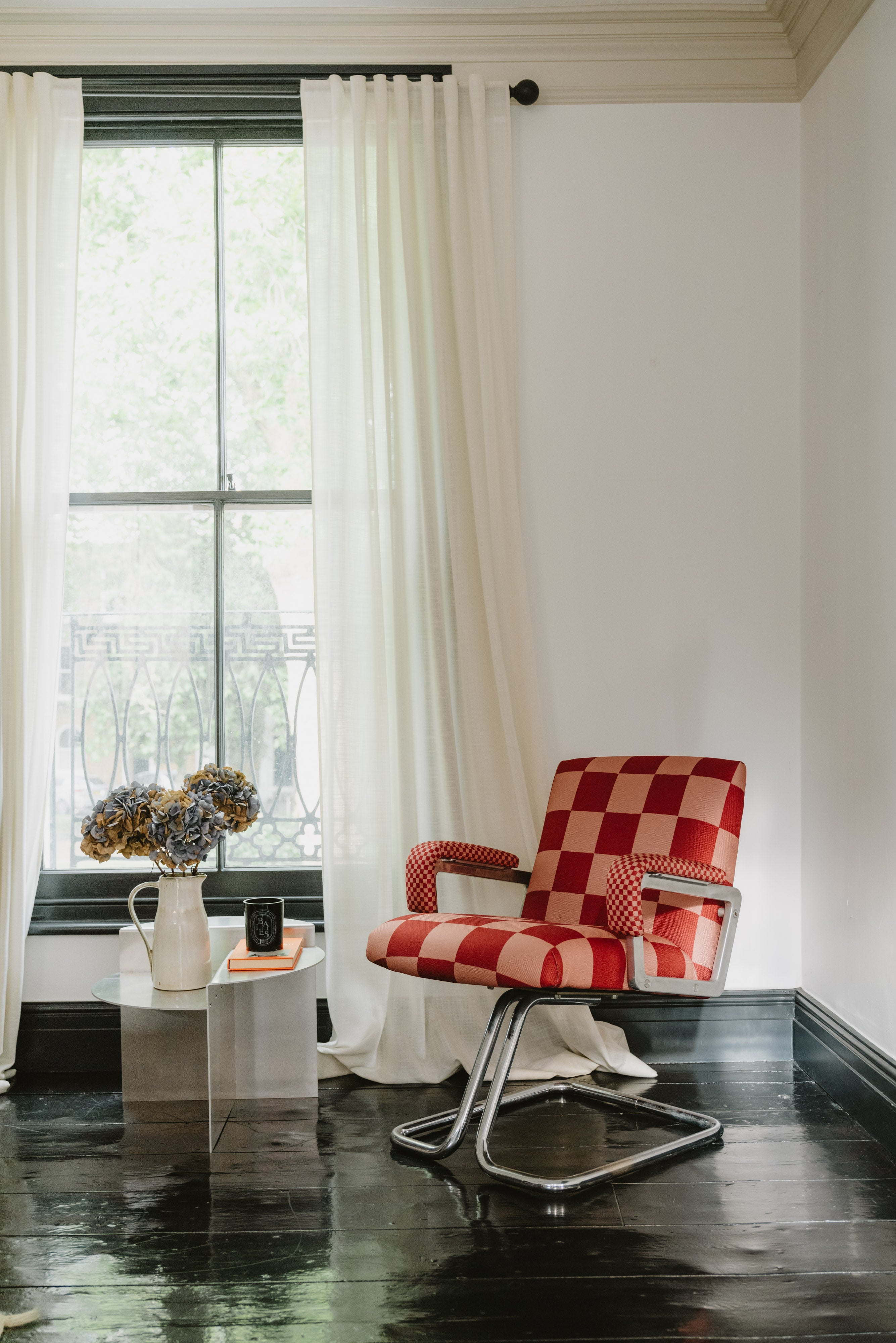 Vintage Drop x Amy Bannerman - Sweetener & Crimson Check Chair ...