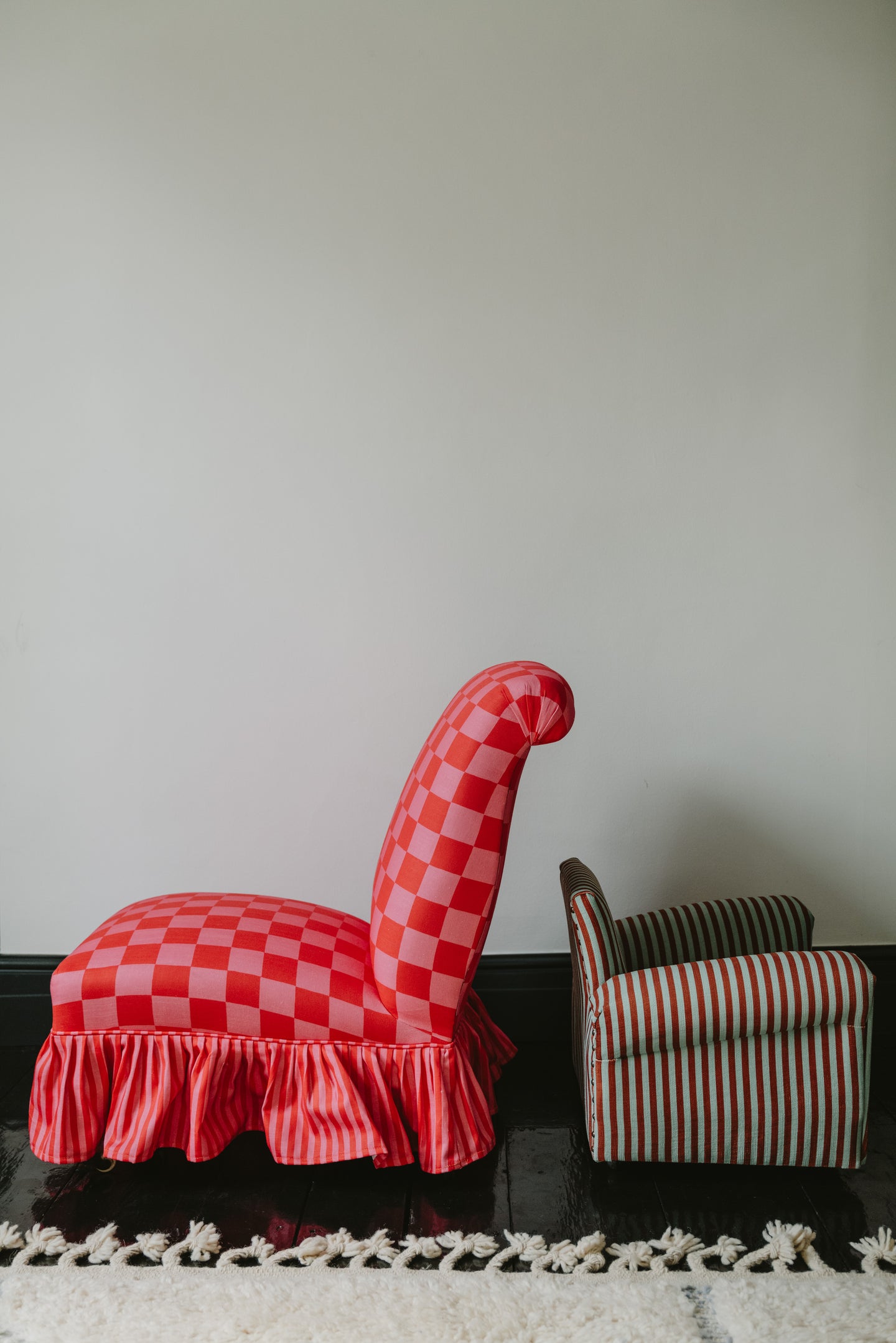 Vintage Drop x Amy Bannerman - Shutters & Deep Rust Child's Chair ...