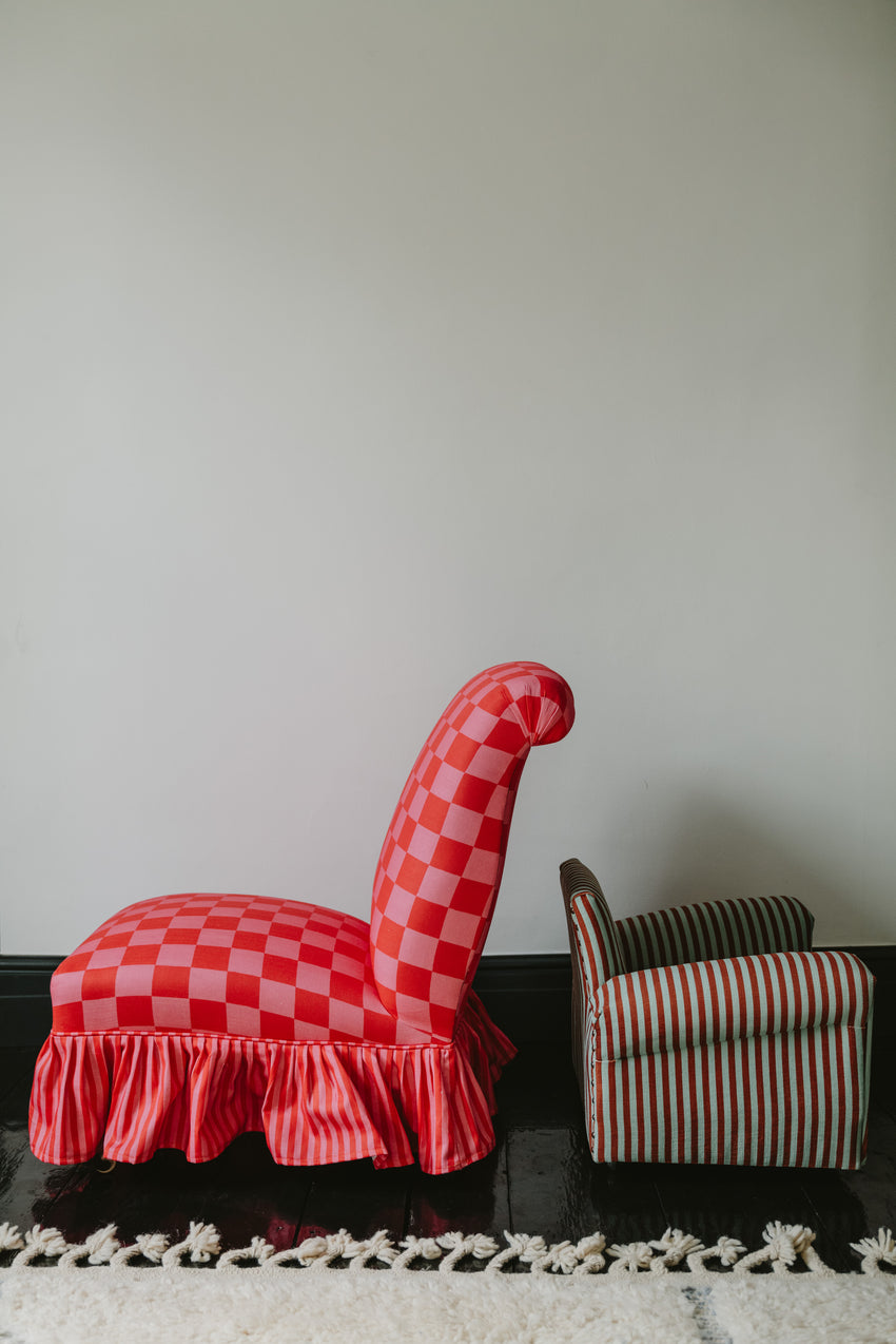 Vintage Drop x Amy Bannerman - Shutters & Deep Rust Child's Chair ...
